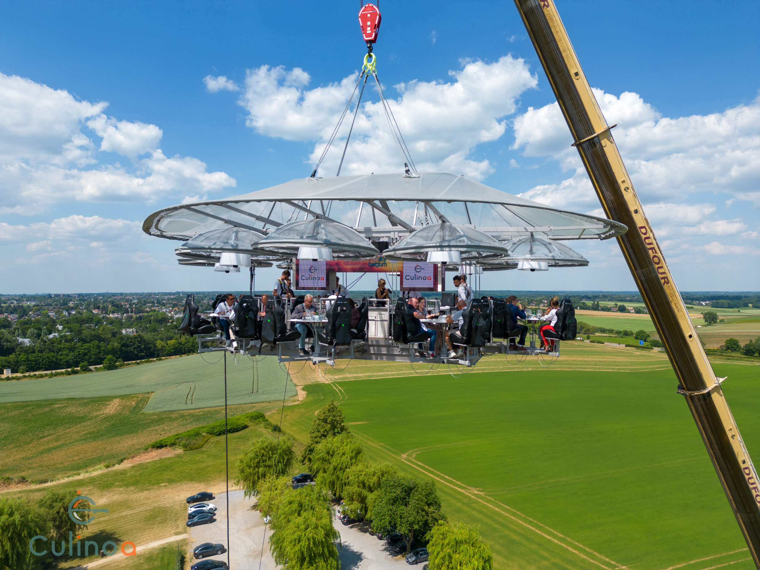 Dinner in the sky - Culinoa